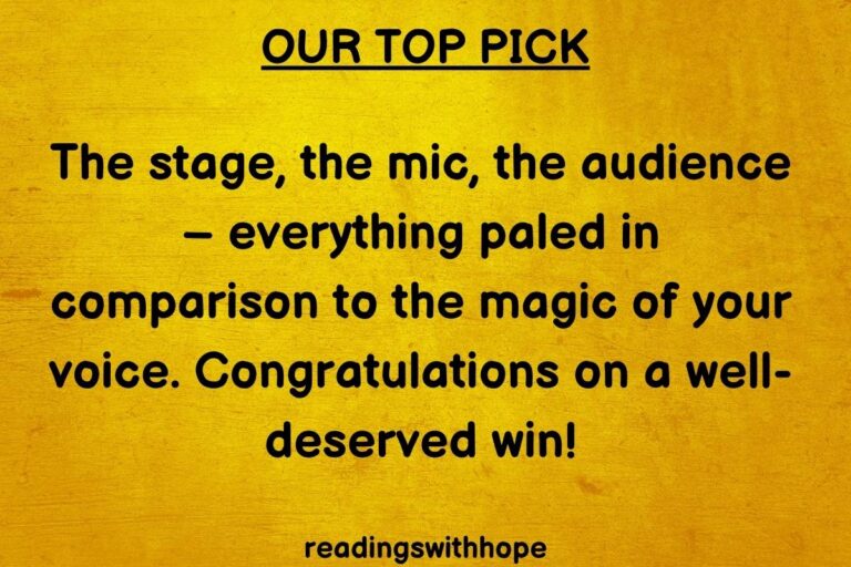 60 Congratulations Messages for Contest Winner