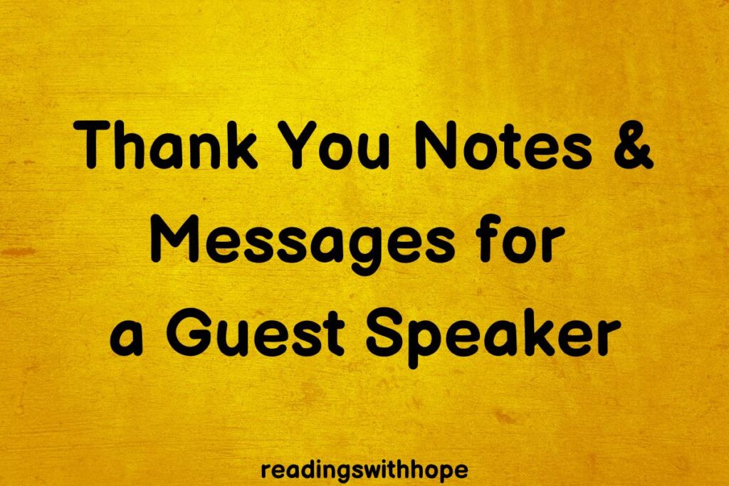 Thank You Messages and Notes for Tour Guide