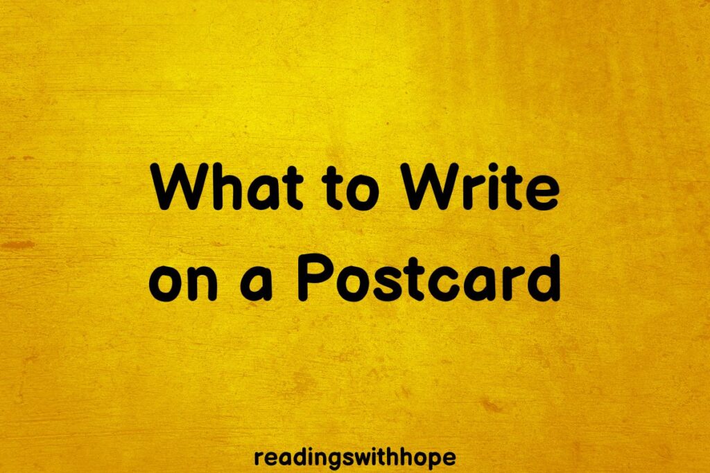 What to Write in a Goodbye Card