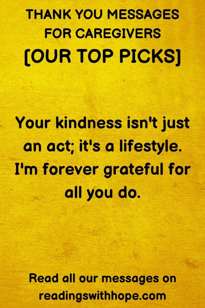 40 Thank You Messages for Caregivers