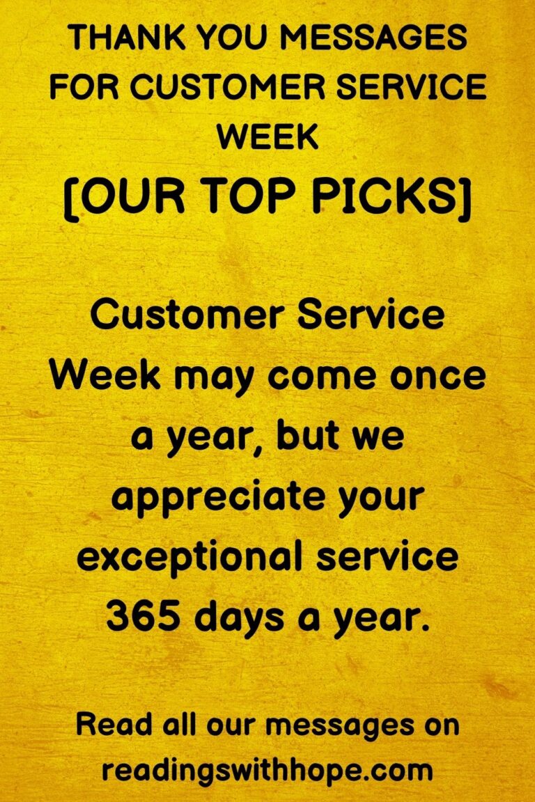 35 Thank You Messages for Customer Service Week
