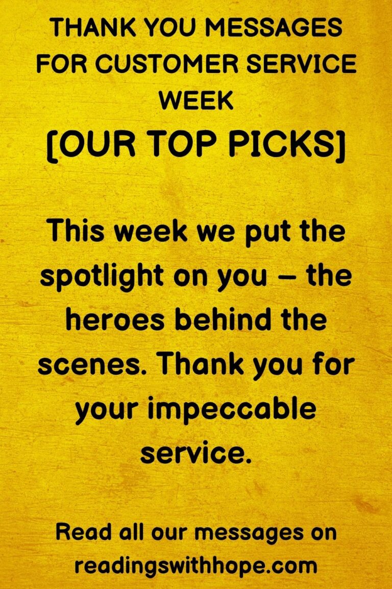 35 Thank You Messages for Customer Service Week