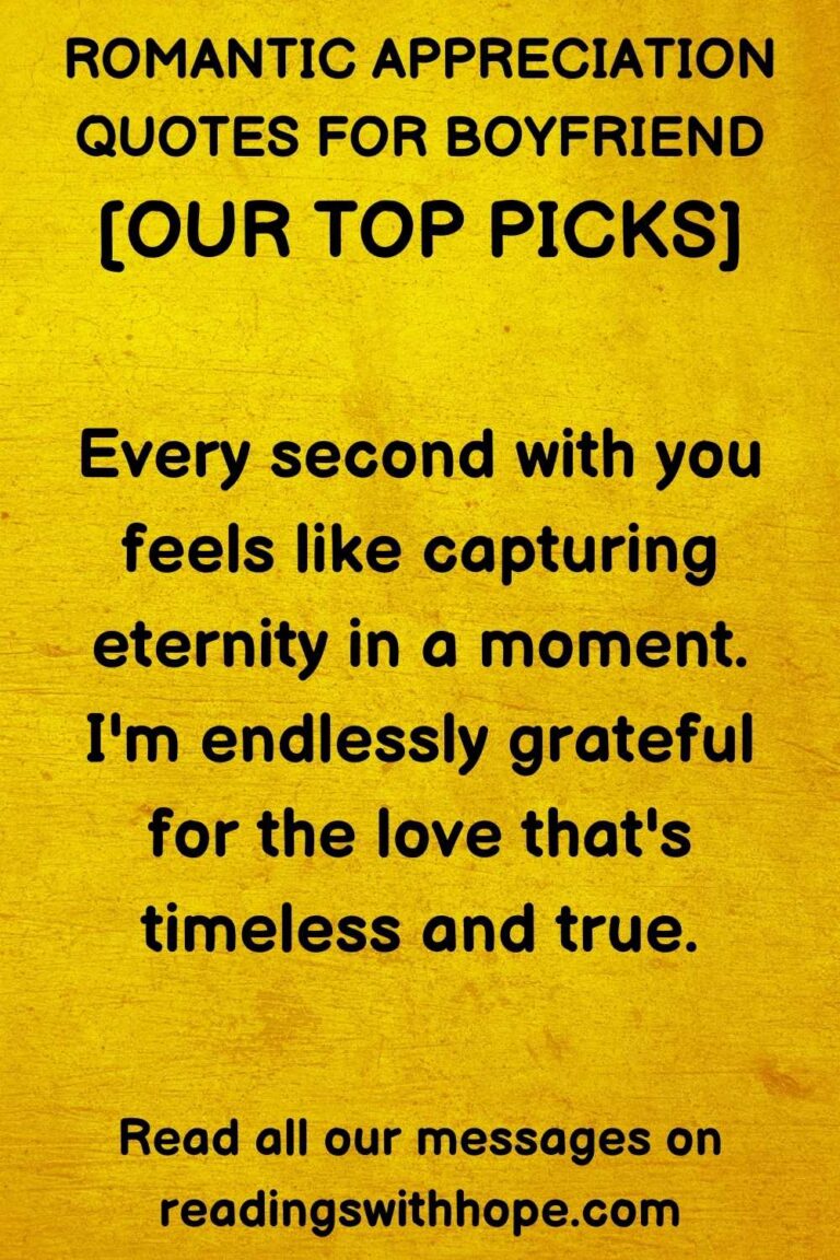 60 Romantic Appreciation Quotes For Boyfriend
