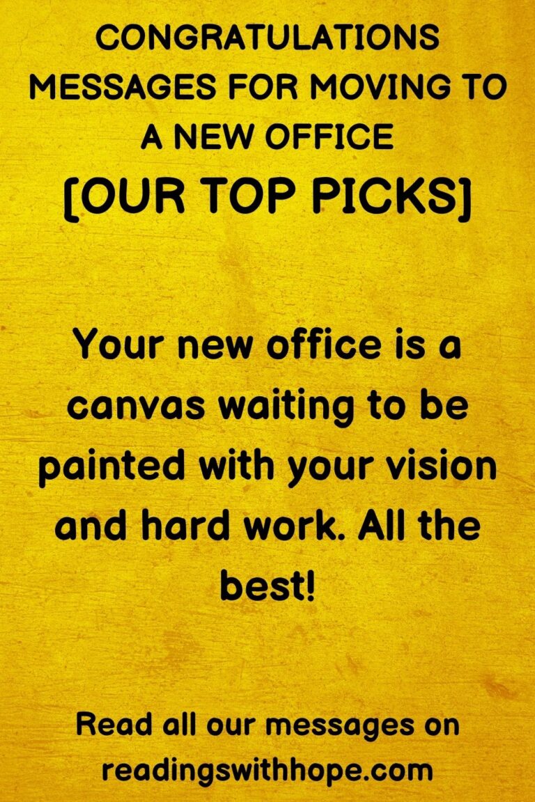 60 Congratulations Messages For Moving To a New Office
