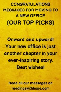 60 Congratulations Messages For Moving To a New Office