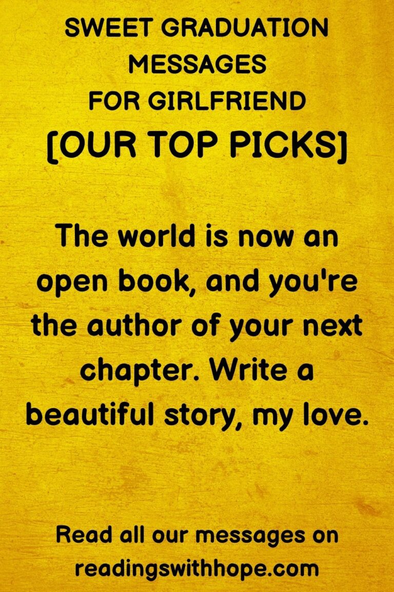 80 Graduation Messages For Girlfriend