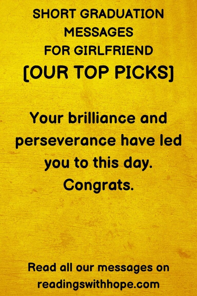 80 Graduation Messages For Girlfriend