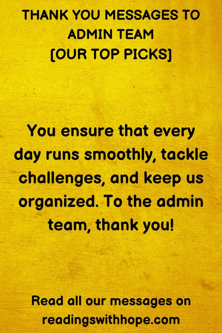 40 Thank You Messages For Administrative Assistants