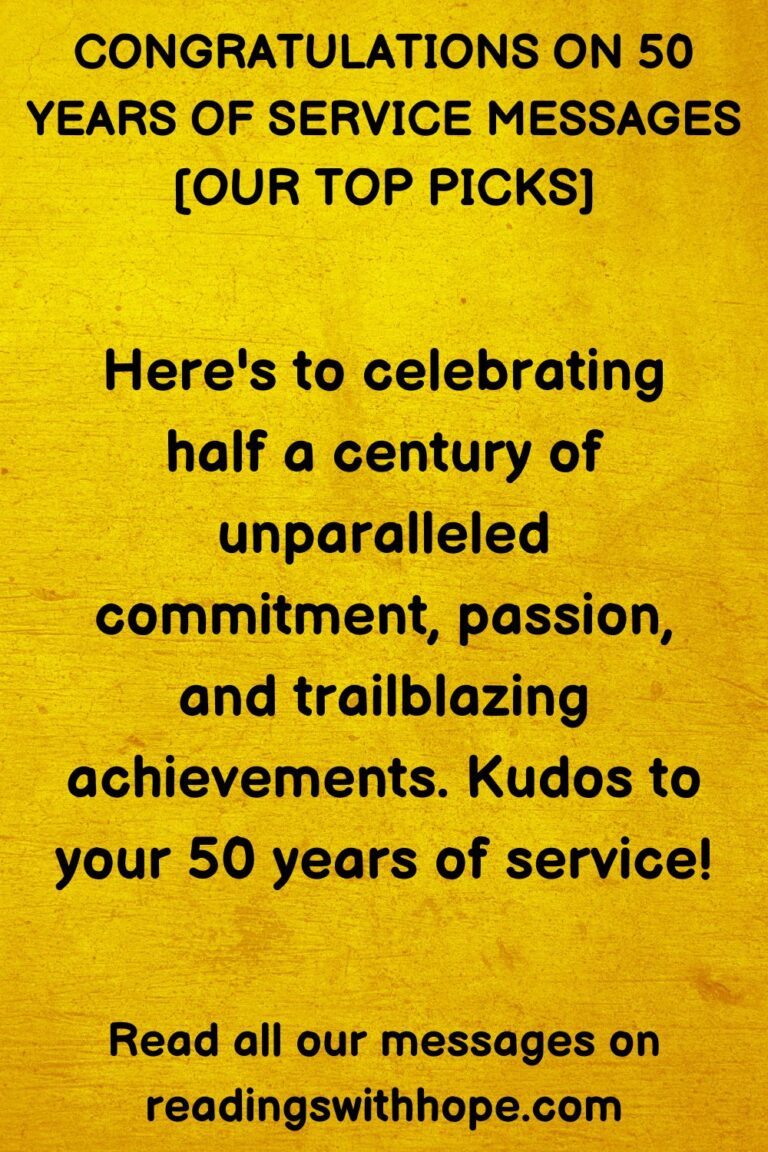 140 Congratulations on Years of Service Messages