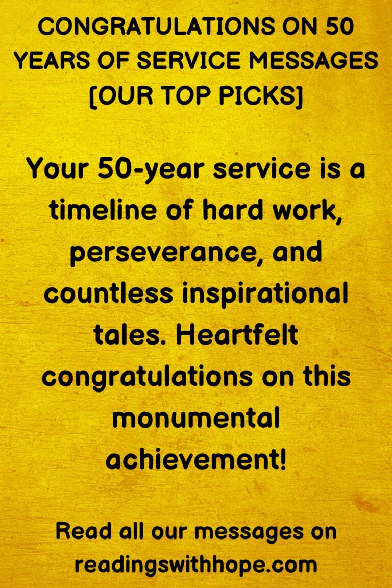 140 Congratulations on Years of Service Messages