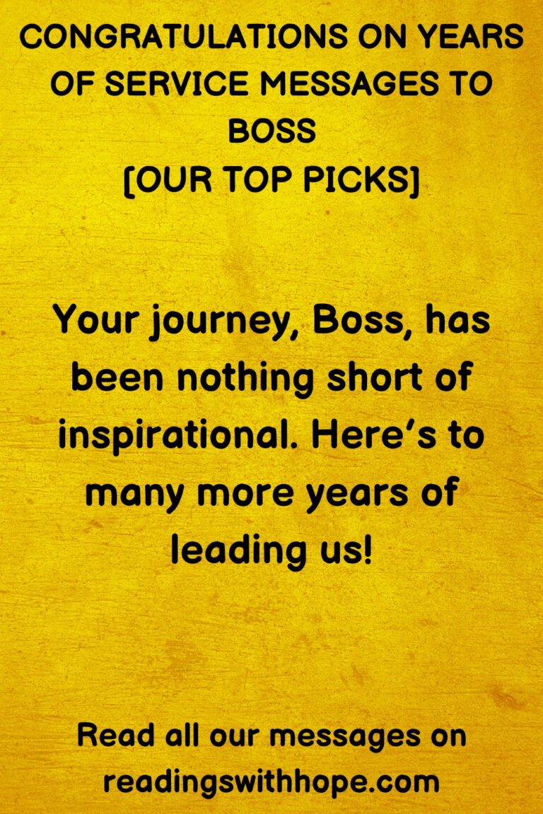 140 Congratulations on Years of Service Messages