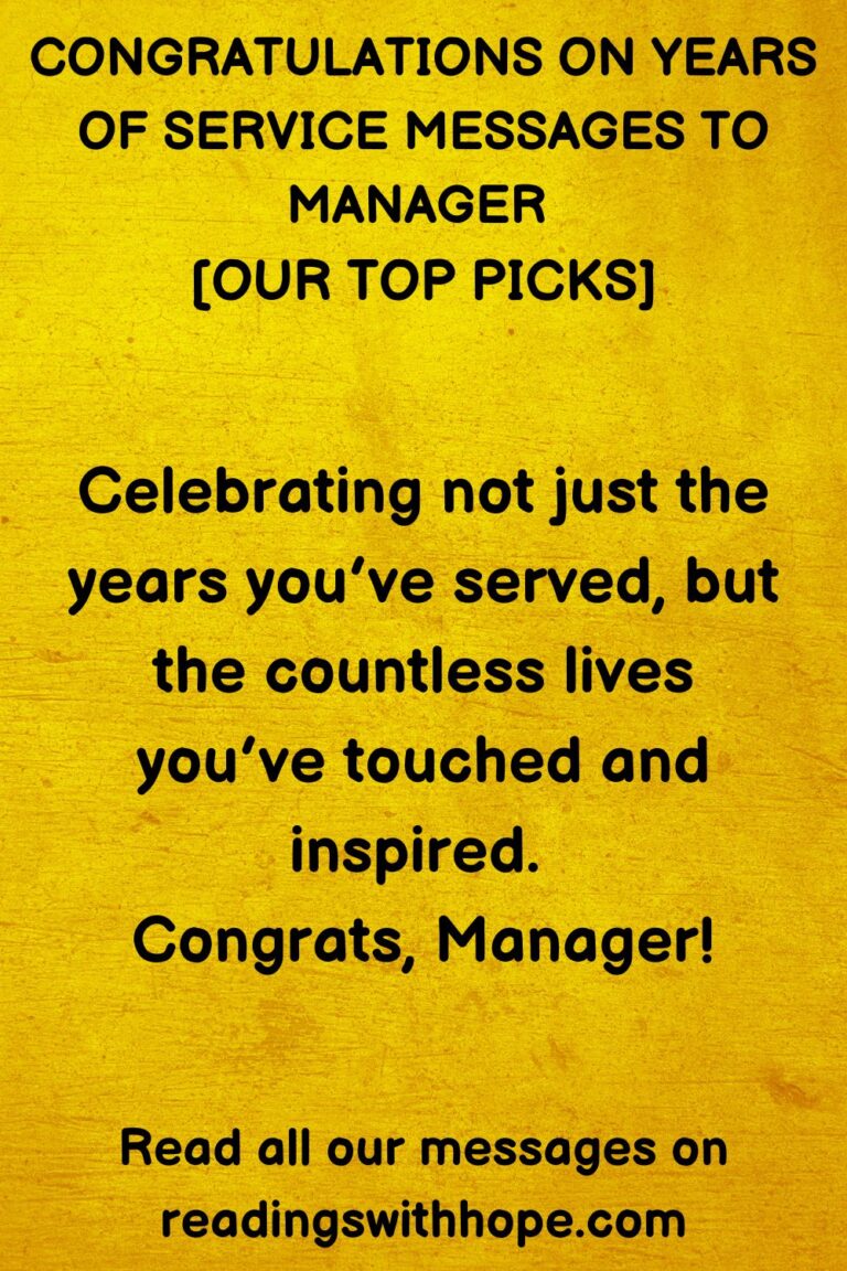 140 Congratulations on Years of Service Messages