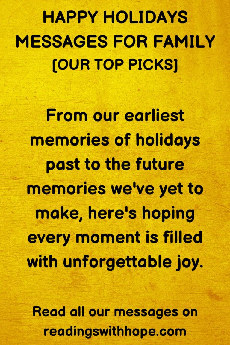 60 Happy Holiday Messages For Family