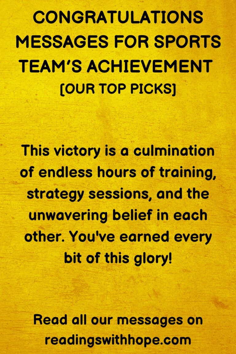 50 Congratulations Messages for Sports Achievement
