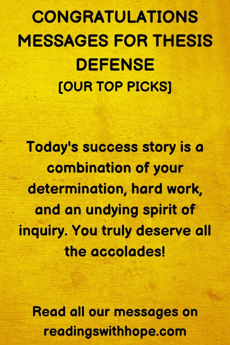 50 Congratulations Messages for Thesis Defense