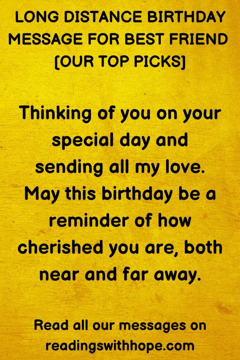 44 Long Distance Birthday Messages for Best Friend