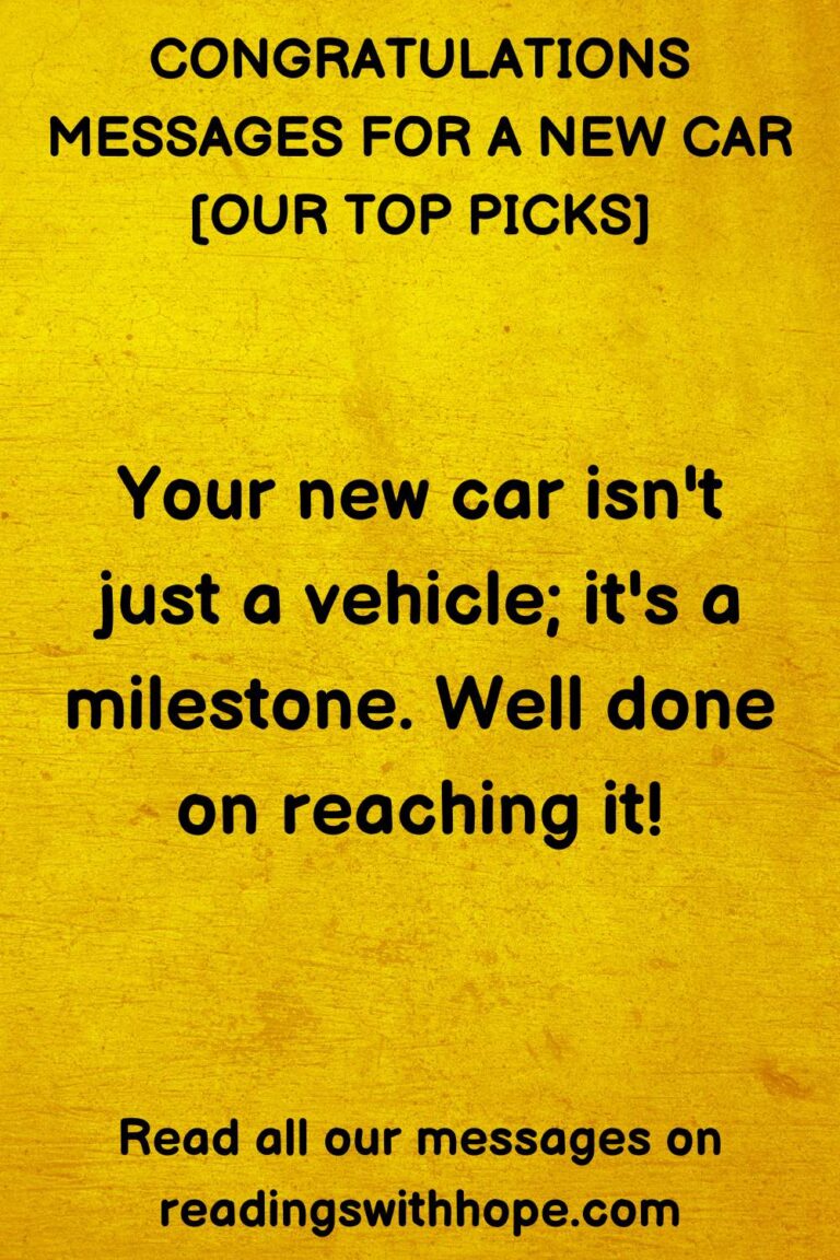 50 Congratulations Messages for a New Car
