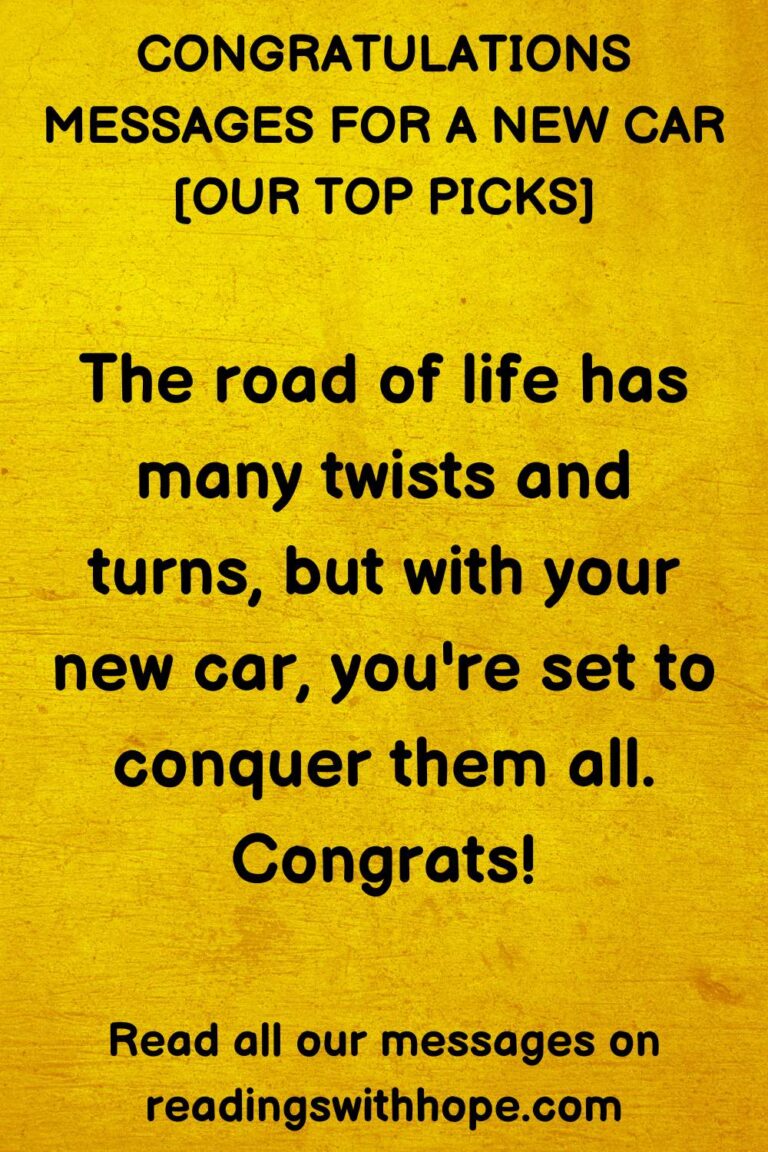 50 Congratulations Messages for a New Car
