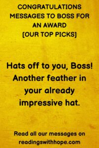 80 Congratulations Messages to Boss For Achievement and Awards