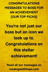 80 Congratulations Messages to Boss For Achievement and Awards