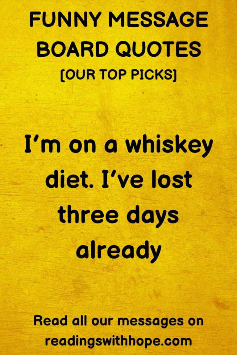 100 Short and Funny Message Board Quotes