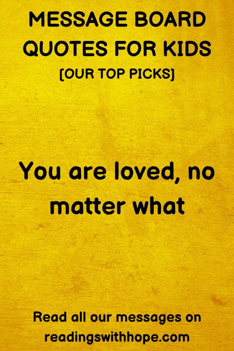 200 Message Board Quotes for Kids