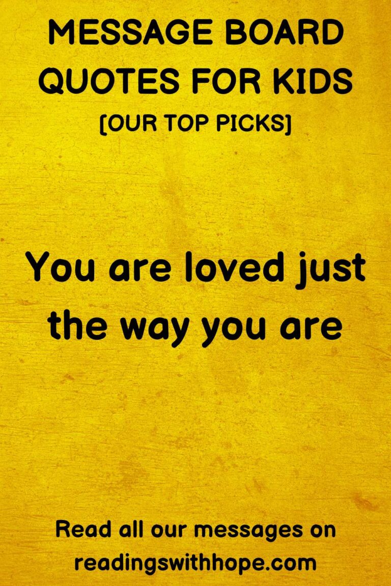 200 Message Board Quotes for Kids