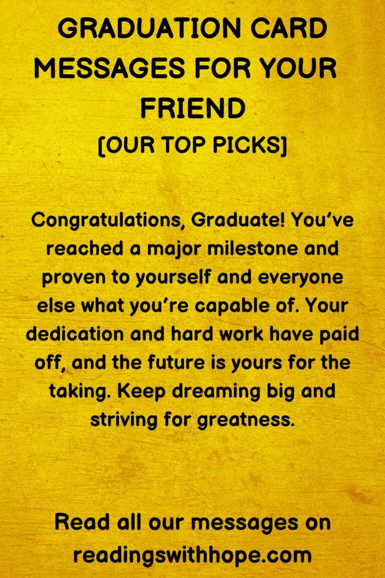 30 Best Graduation Card Messages For Your Friend