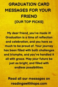 30 Best Graduation Card Messages For Your Friend