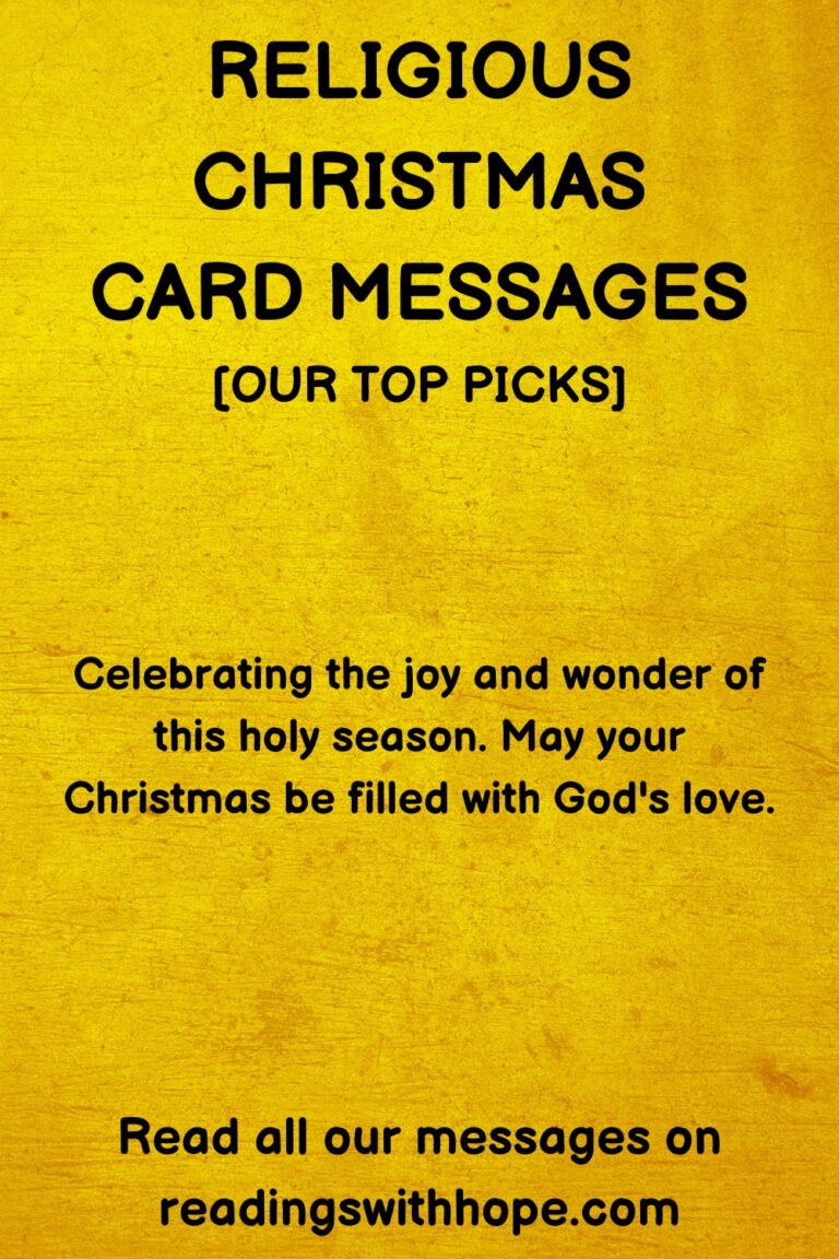 50 Religious Christmas Card Messages