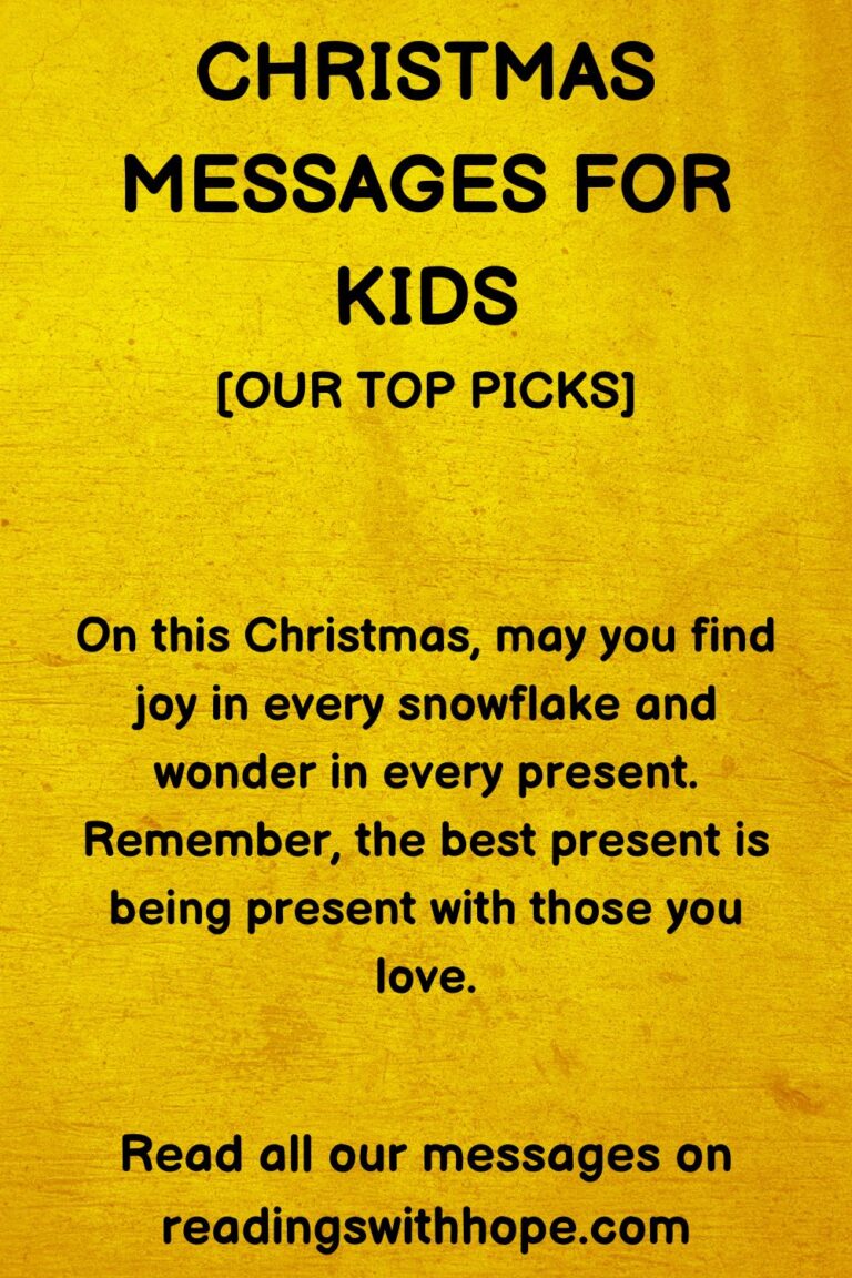 60 Christmas Messages for Kids