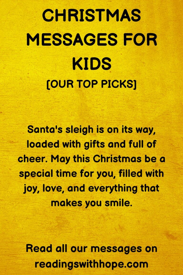 60 Christmas Messages for Kids