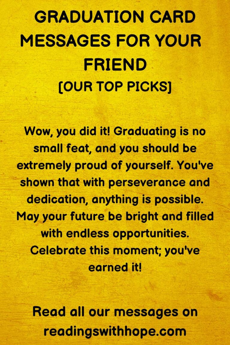 30 Best Graduation Card Messages For Your Friend