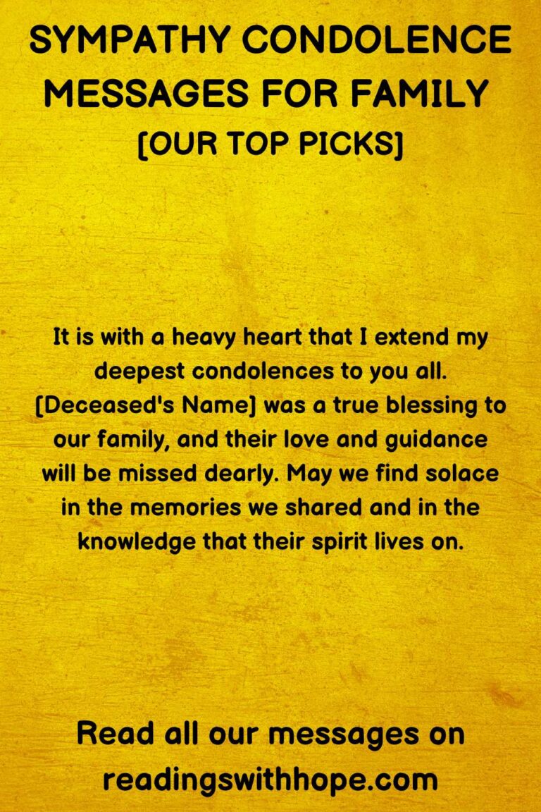 30 Sympathy and Condolence Messages for Friends and Family