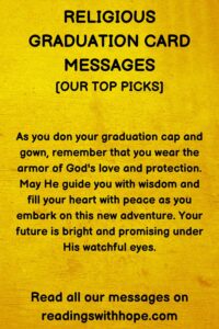 40 Religious Graduation Card Messages