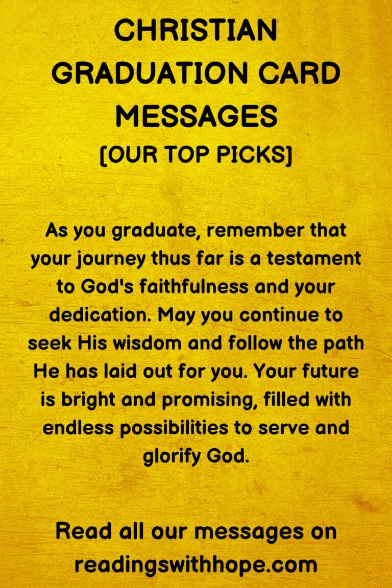 40 Religious Graduation Card Messages