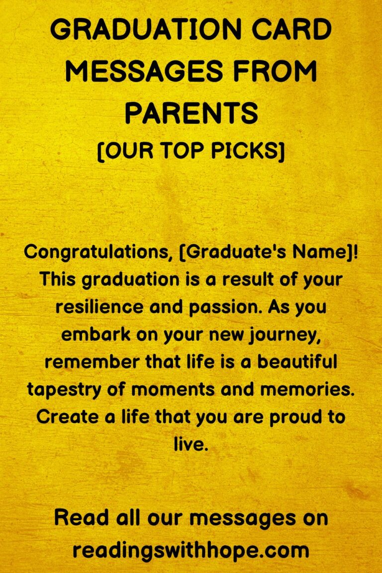 60 Graduation Card Messages From Parents