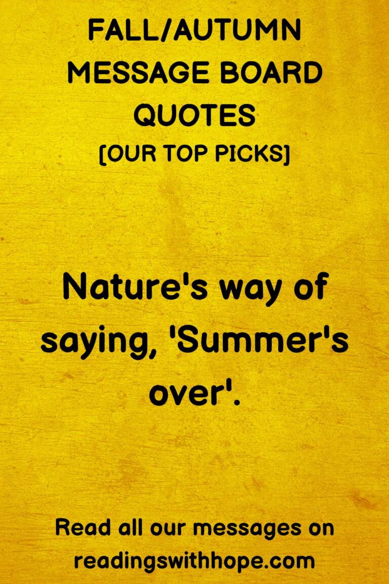 100 Fall/Autumn Message Board Quotes