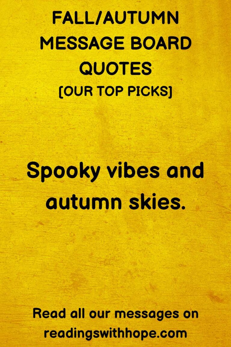 100 Fall/Autumn Message Board Quotes