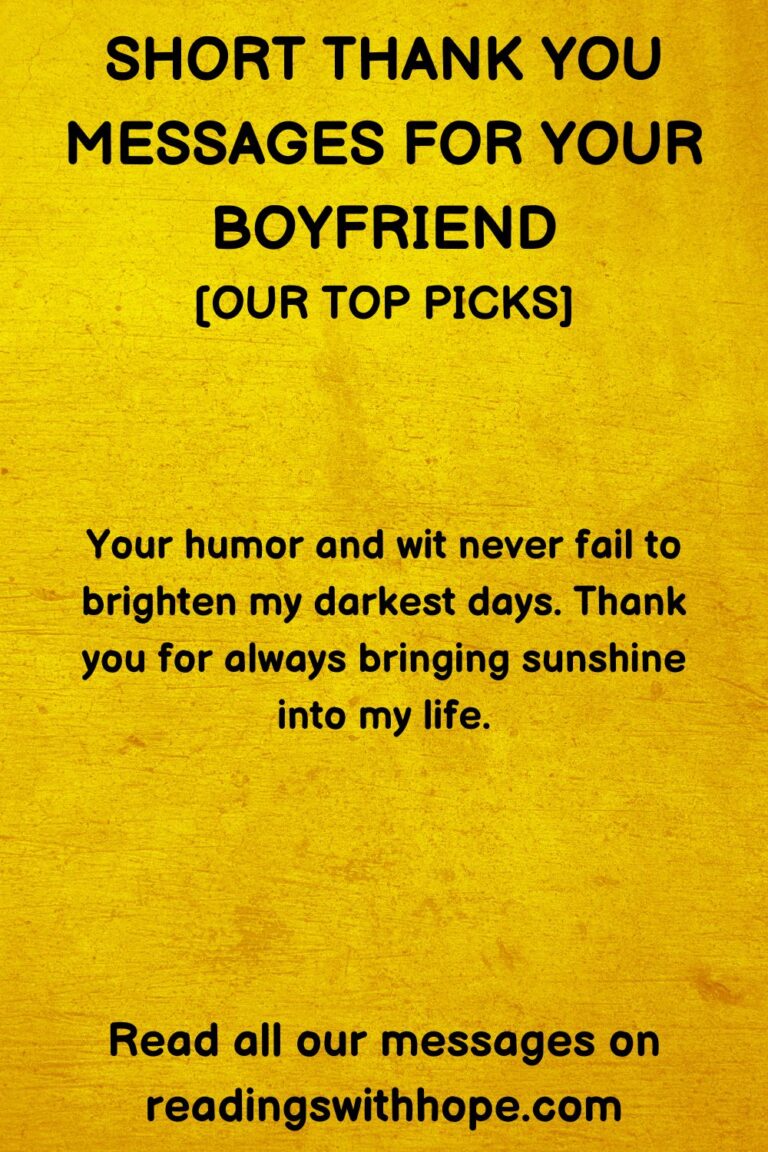 60 Thank You Messages For Your Boyfriend