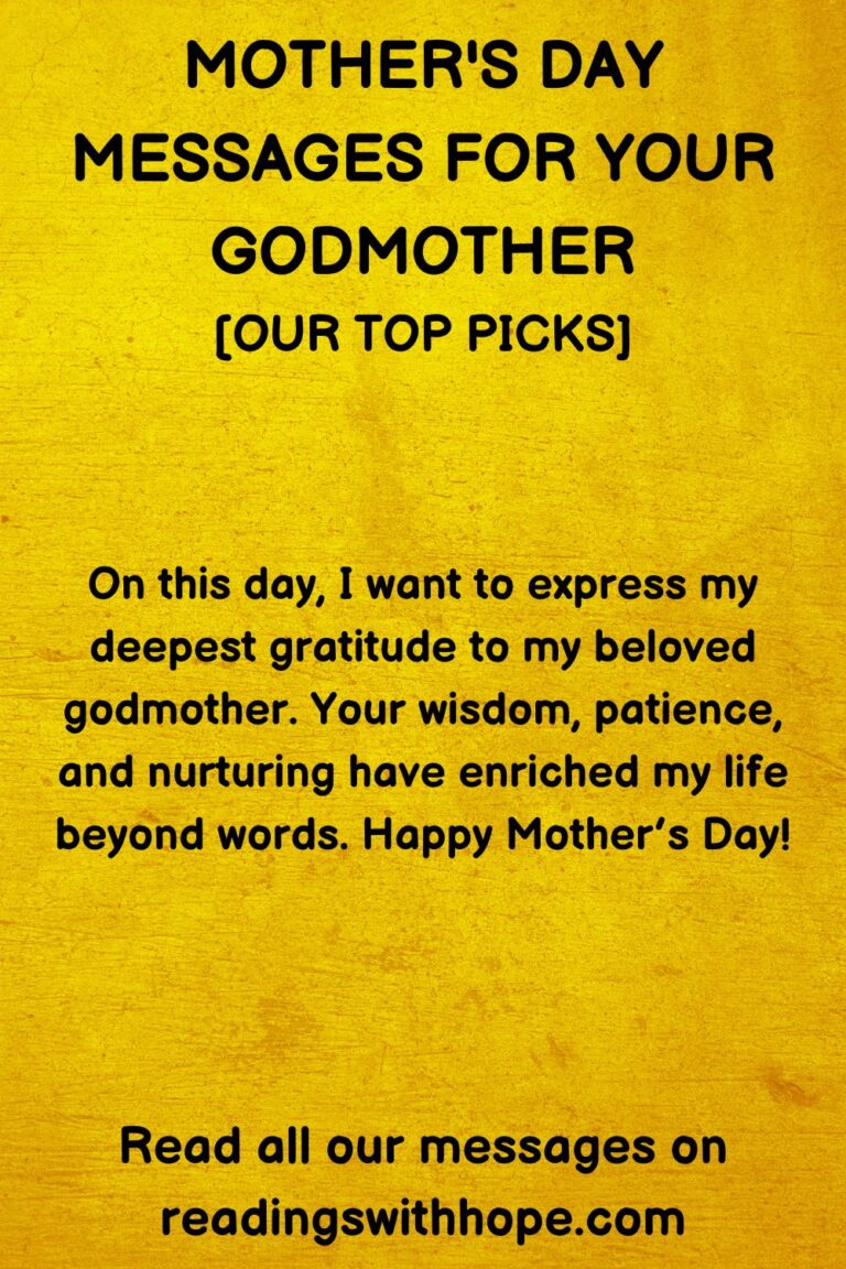 44 Mother's Day Messages for Your Godmother