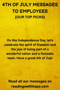 90 Best 4th of July Messages | Independence Day
