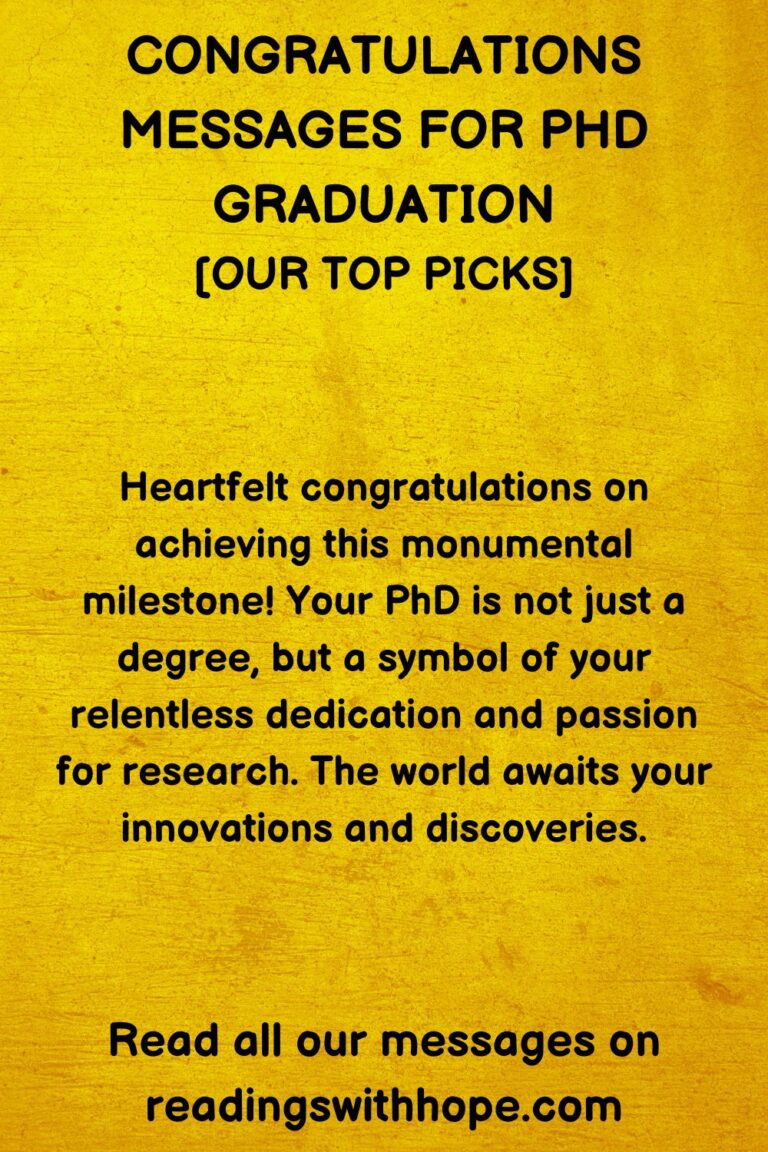 48 Congratulations Messages for PhD or Doctorate Degree Students