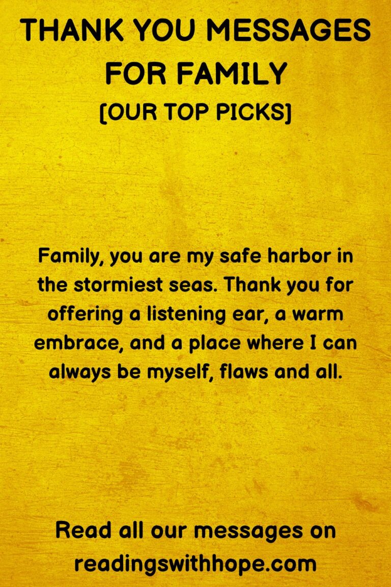 46 Thank You Messages for Friends and Family