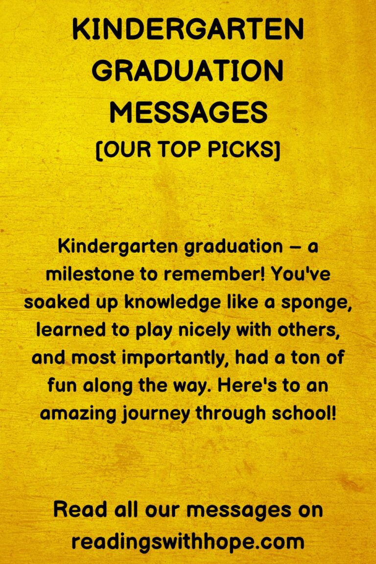 72 Kindergarten Graduation Messages and Wishes