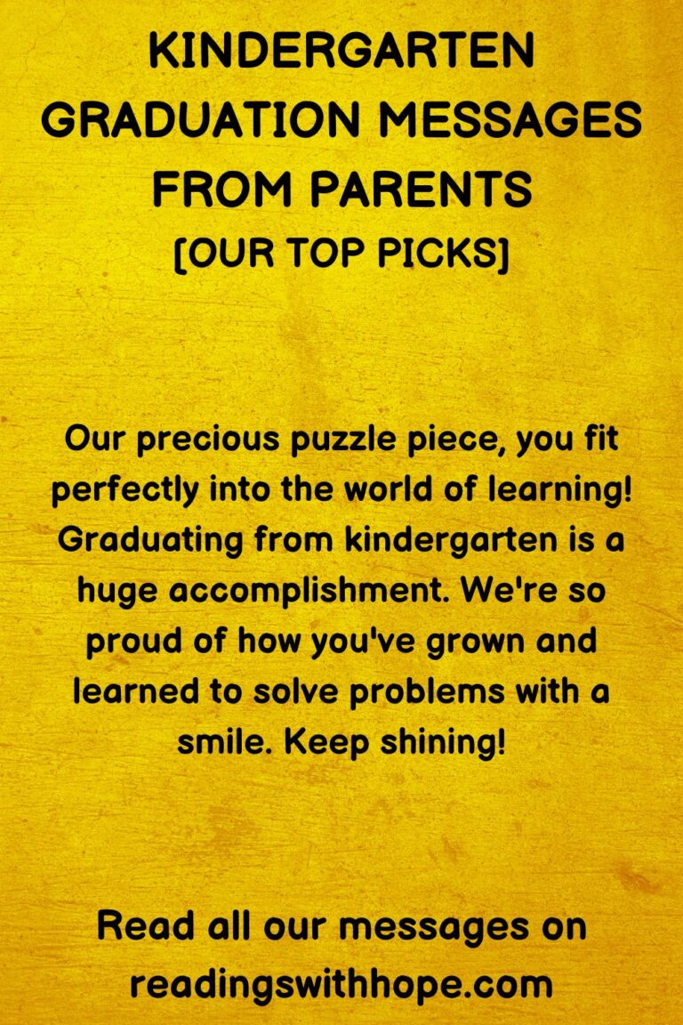 72 Kindergarten Graduation Messages and Wishes