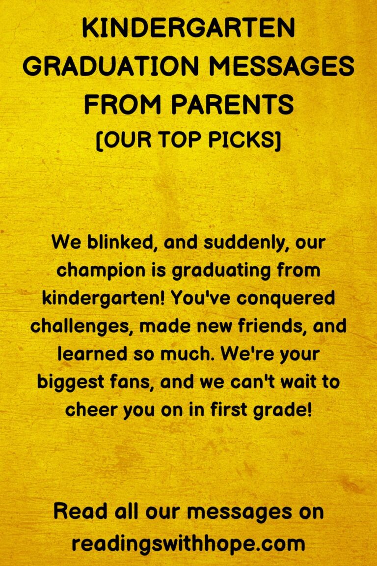 72 Kindergarten Graduation Messages and Wishes