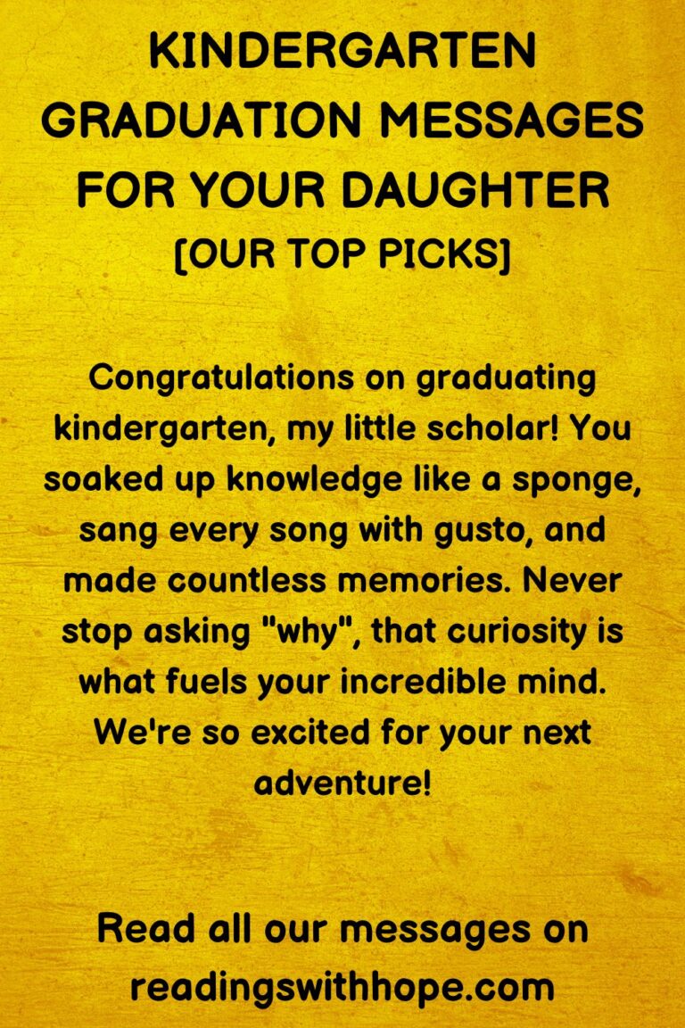 72 Kindergarten Graduation Messages and Wishes
