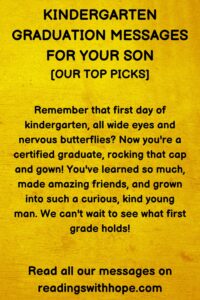 72 Kindergarten Graduation Messages and Wishes