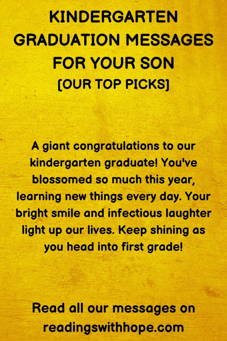 72 Kindergarten Graduation Messages and Wishes